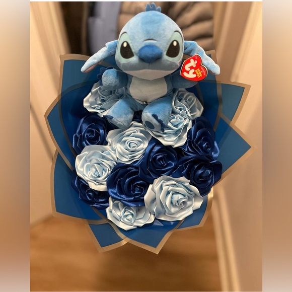 Other | Stitch Bouquet 14 Roses Stitch Plushy | Poshmark